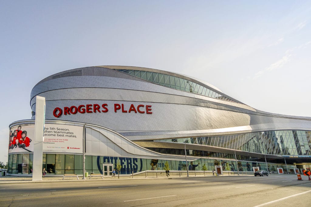 Rogers Place in Alberta, Canada - Stadium Parking Guides